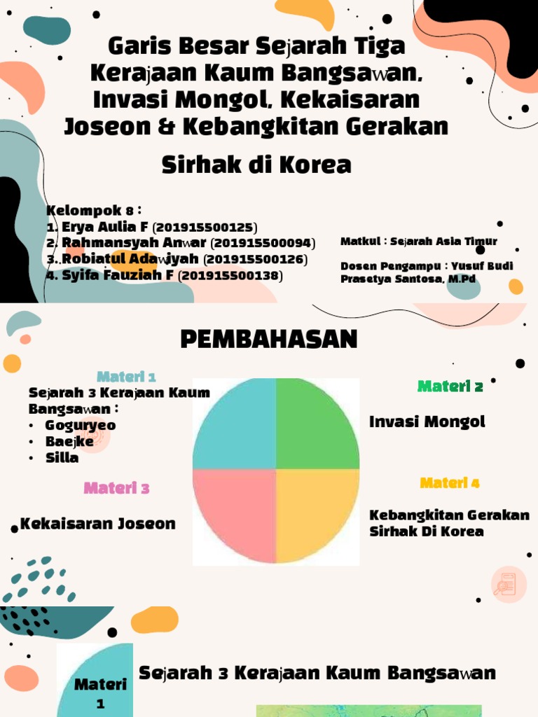 Sejarah Tiga Kerajaan dan Invasi Mongol | PDF | Sejarah