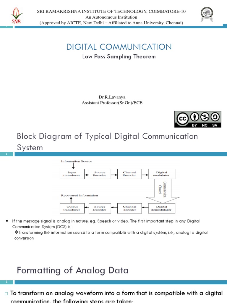 Low Pass Sampling Theorem | PDF | Sampling (Signal Processing) | Spectral Density