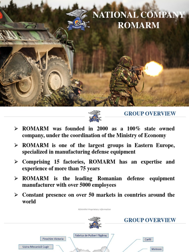 ROMARM 2021 Presentation | PDF | Armoured Fighting Vehicles | Tanks