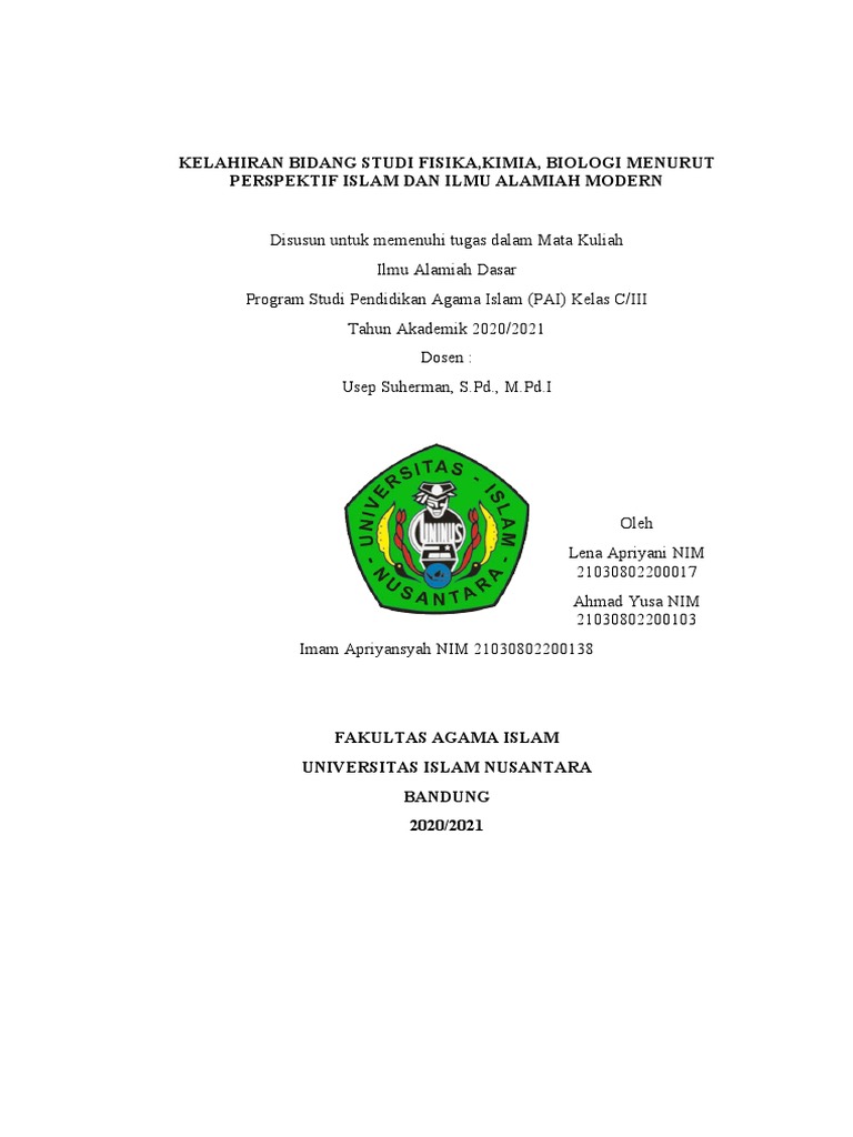 Kel 2 Iad Pai 3 C-1 | PDF