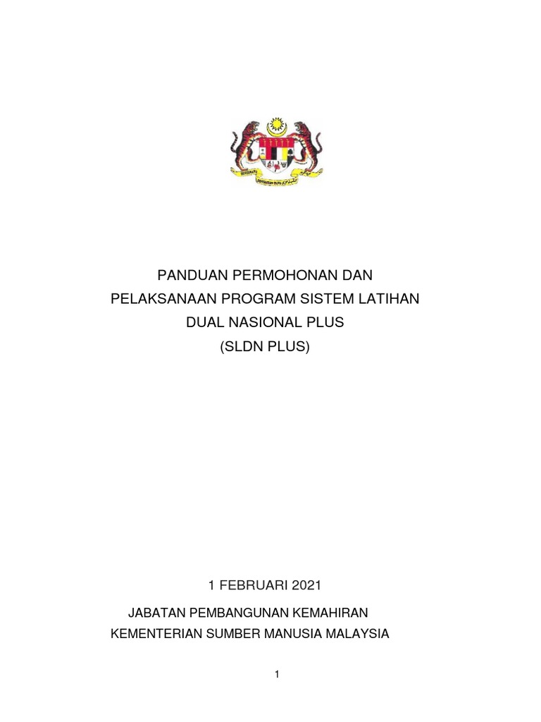 Panduan Permohonan Dan Pelaksanaan SLDN Plus-Update Mac | PDF