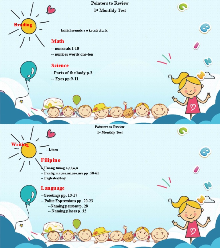 Reading: - Initial Sounds A, e I, O, U, B, D, C, K | PDF | Language ...