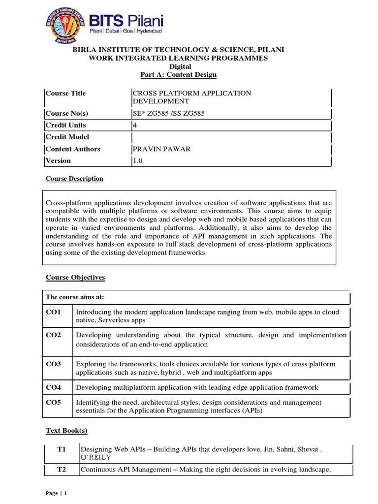 Course Handout | PDF | Application Software | Cloud Computing
