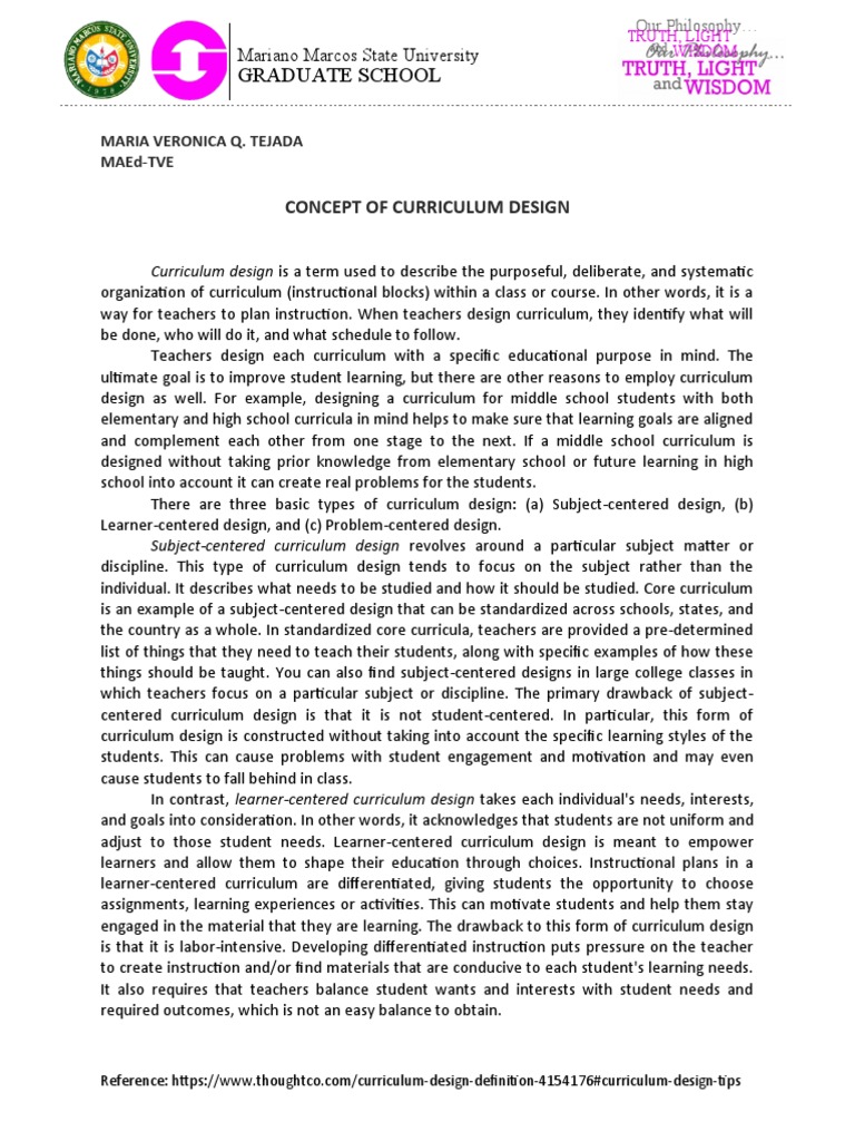 Curriculum Design Strategies Explained | PDF | Curriculum | Education ...