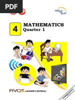 MATH Grade 4 Quarter 1 Module 1 FINAL | PDF | Learning | Numbers