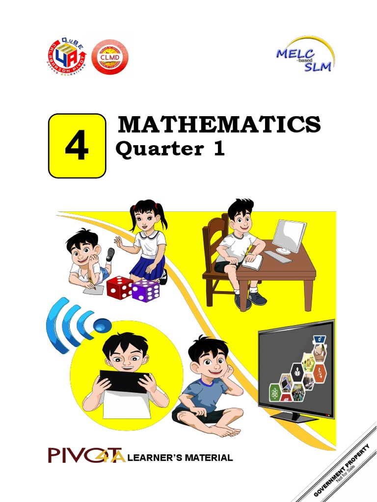 Q1 Math Grade 4 Version 2 1 | PDF | Division (Mathematics) | Learning