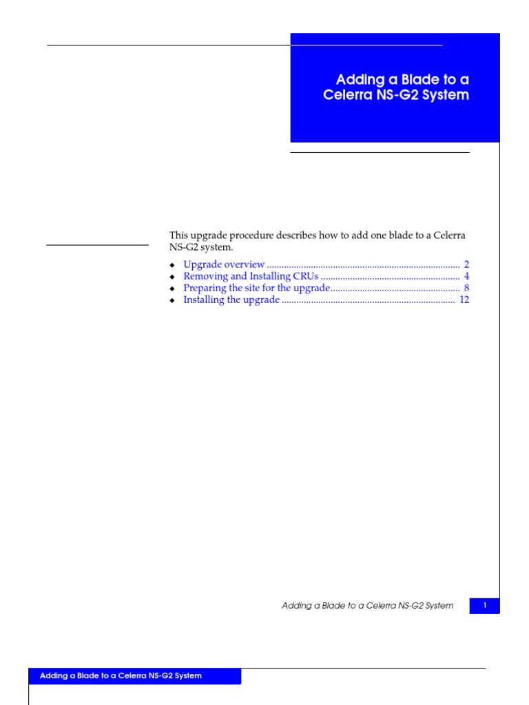 NSG2 Add A Blade | PDF | Electrostatic Discharge | Computer Network