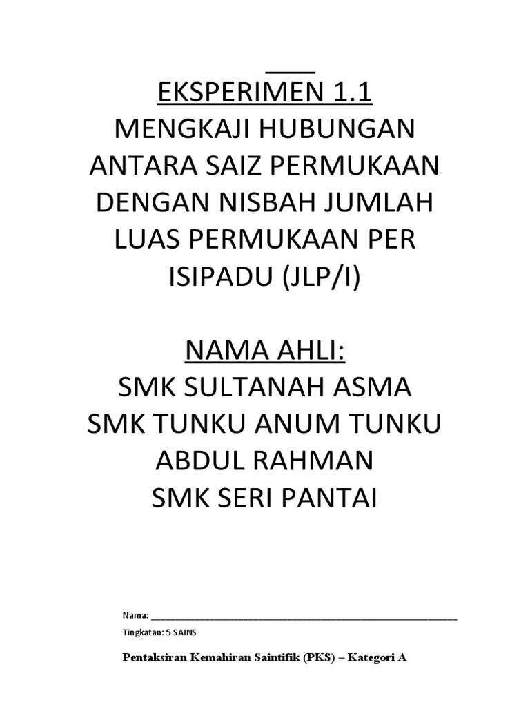 AMALI 1.1 (F5) A | PDF