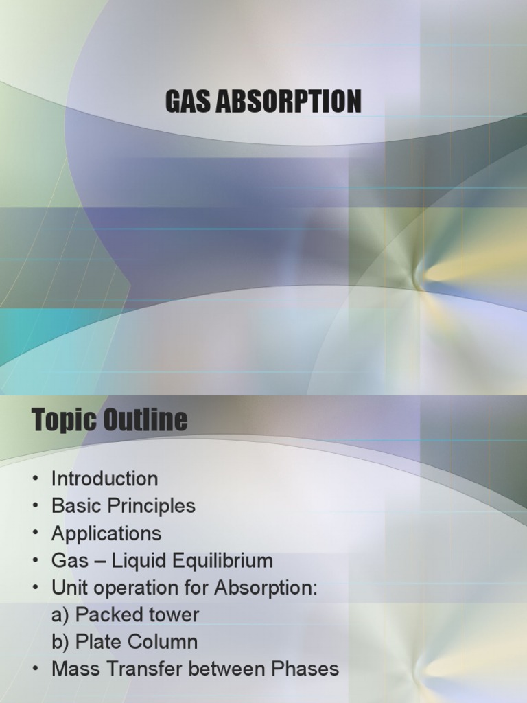 Gas Absorption | PDF