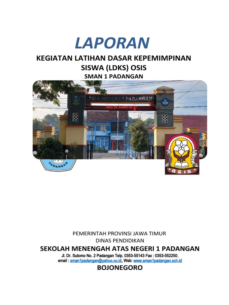 Laporan Kegiatan LDKS 2021 | PDF