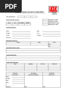 Scaffold Request Form | PDF