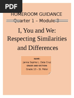 Homeroom Guidance: Quarter 1 - Module 1: Decoding The Secrets of Better ...