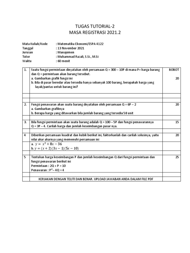 Tugas Tutorial-2 | PDF