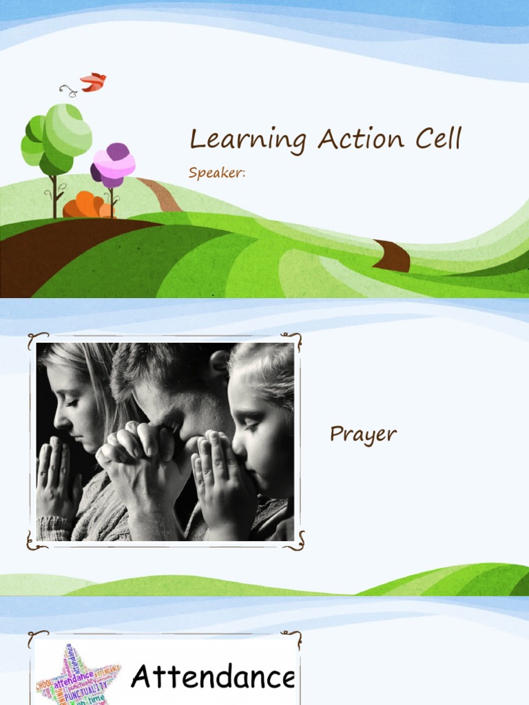 Learning Action Cell: Speaker | PDF
