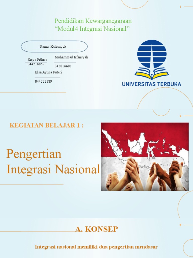 Integrasi Nasional dalam NKRI | PDF | Politik