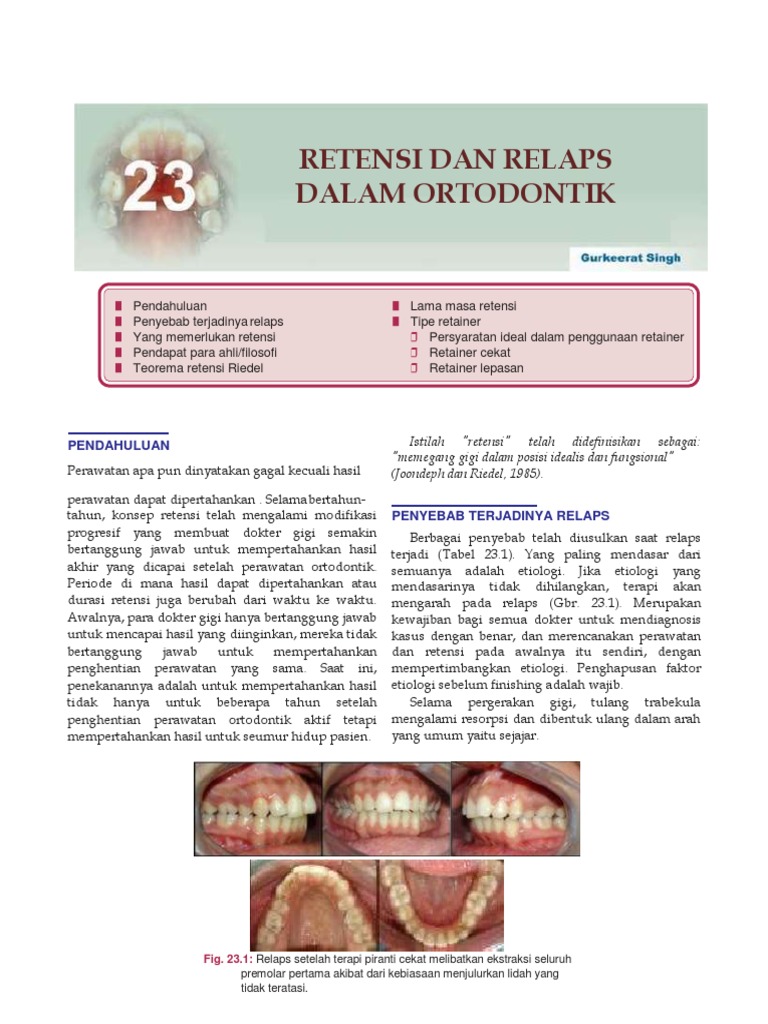 Retensi & Relaps | PDF | Kajian Bahasa Asing | Kesehatan Holistik