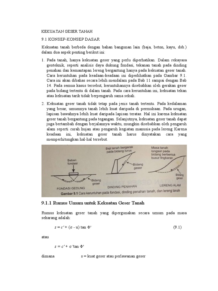 Modul Mekanika Tanah | PDF | Metode & Bahan Ajar | Sains & Matematika