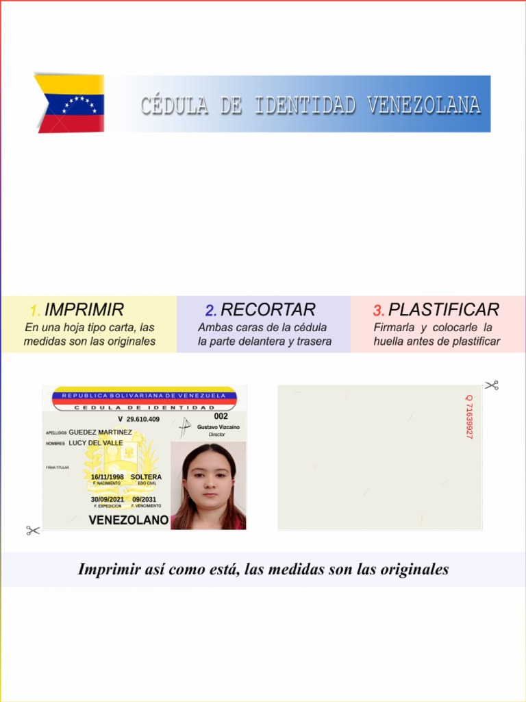 Cedula Venezolana | PDF