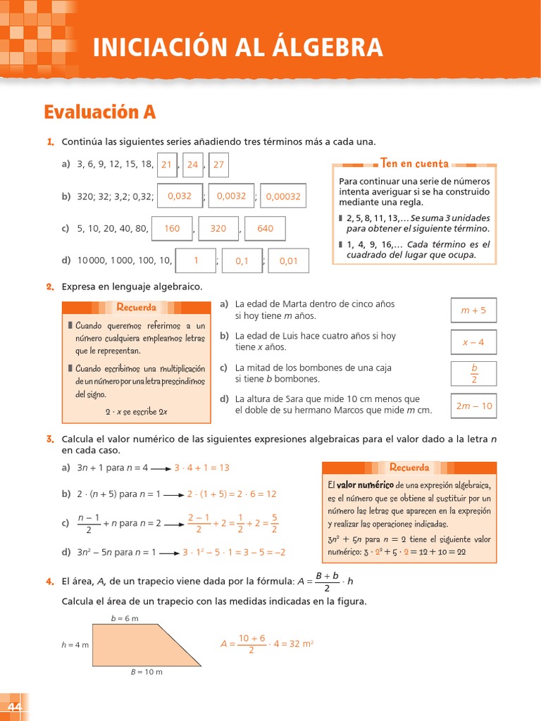 Introducción al Álgebra | PDF | Ecuaciones | Aritmética