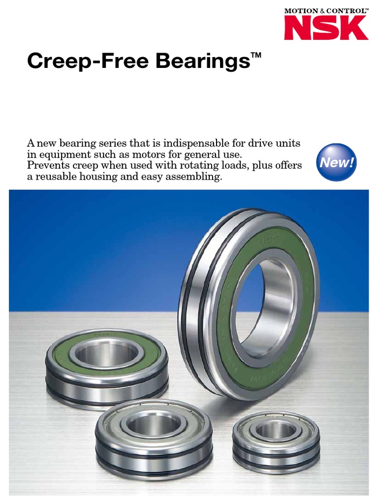 NSK Free | PDF | Bearing (Mechanical) | Engineering Tolerance