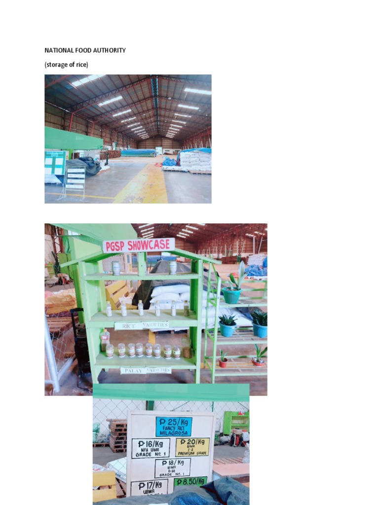 National Food Authority (Storage of Rice) | PDF