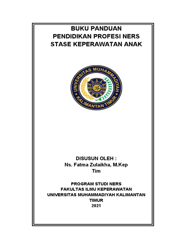 Panduan Stase Keperawatan Anak Ners | PDF | Sains & Matematika