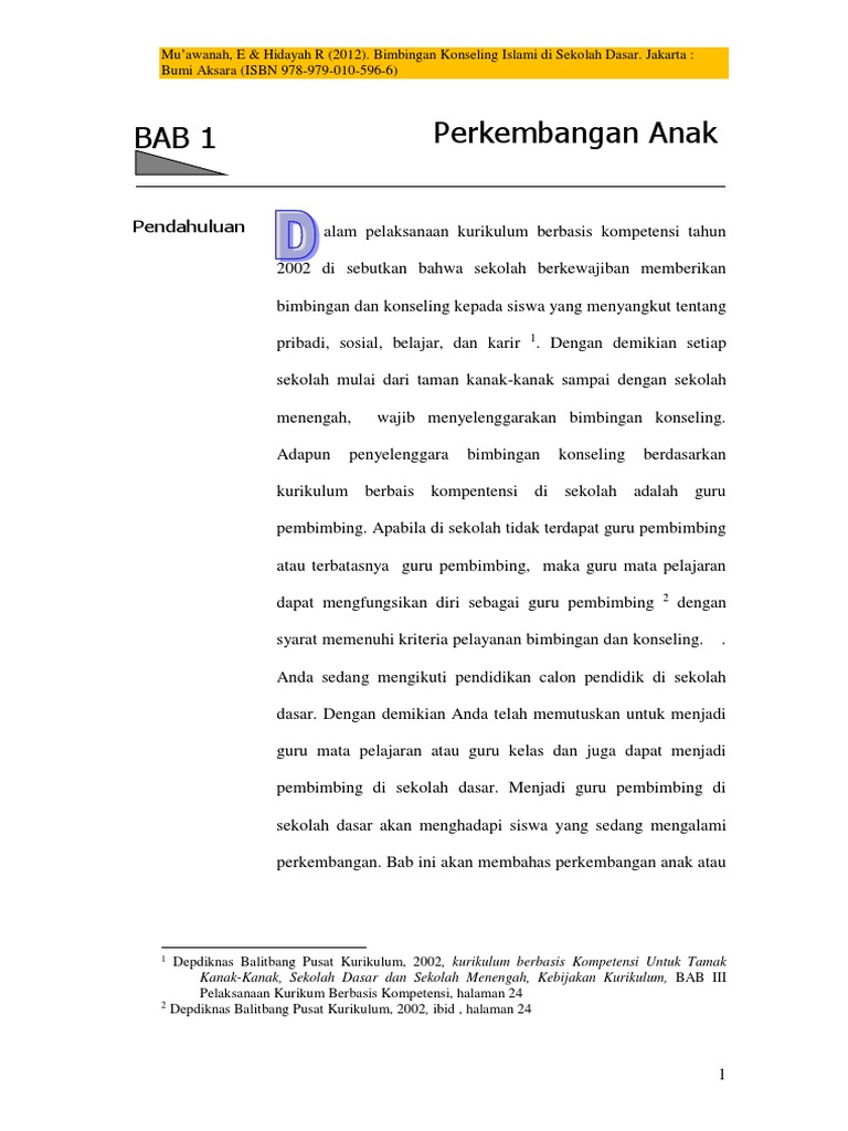 Perkembangan Anak Pdf Karier Perkembangan Kesehatan Holistik