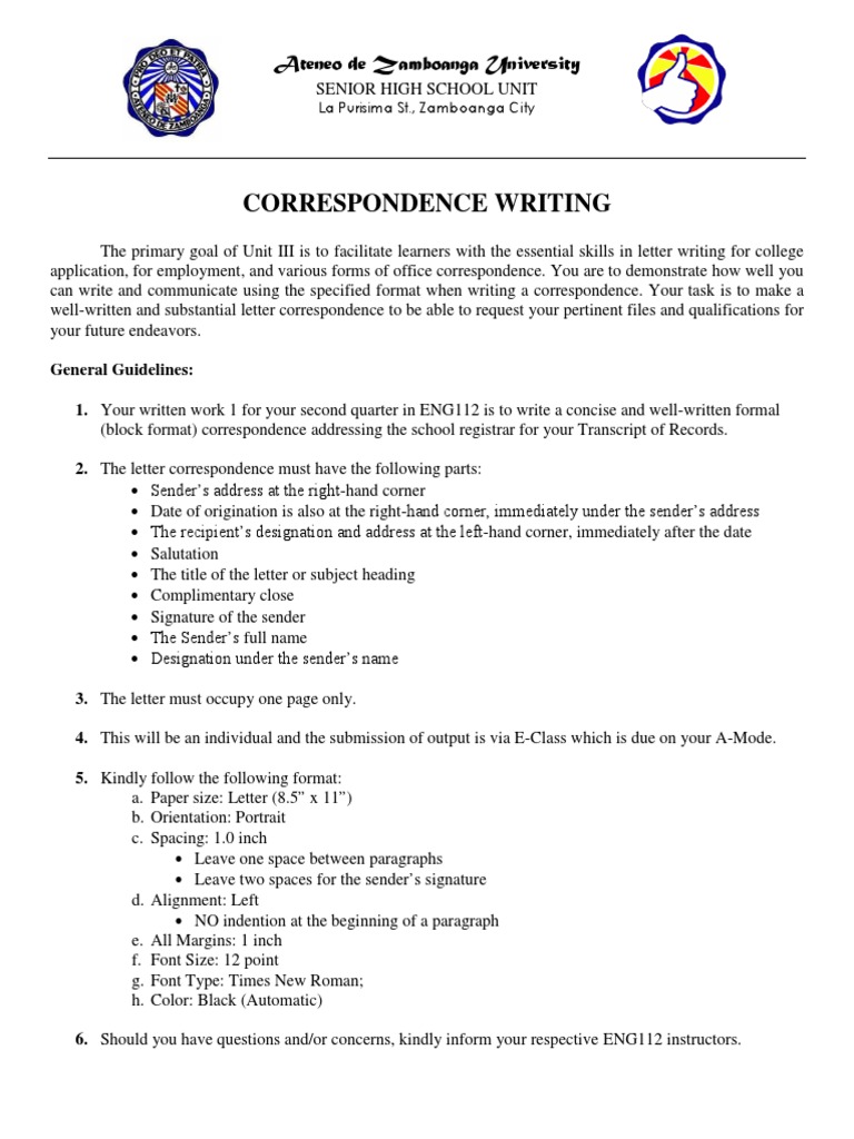 Essential Guide to Formal Letter Writing | PDF | Career & Growth