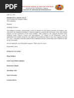 Letter of Request Sportsfest | PDF | Sports | Leisure