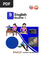 English 9 Quarter 1 Module 1 PDF | PDF