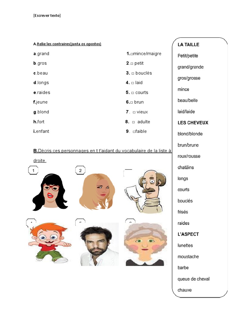 La-Description-Physique-Comprehension-Orale - 35060-1-2 (1) - 1 | PDF