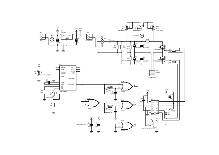 Complete Ultrasonic Driver Circuit | PDF