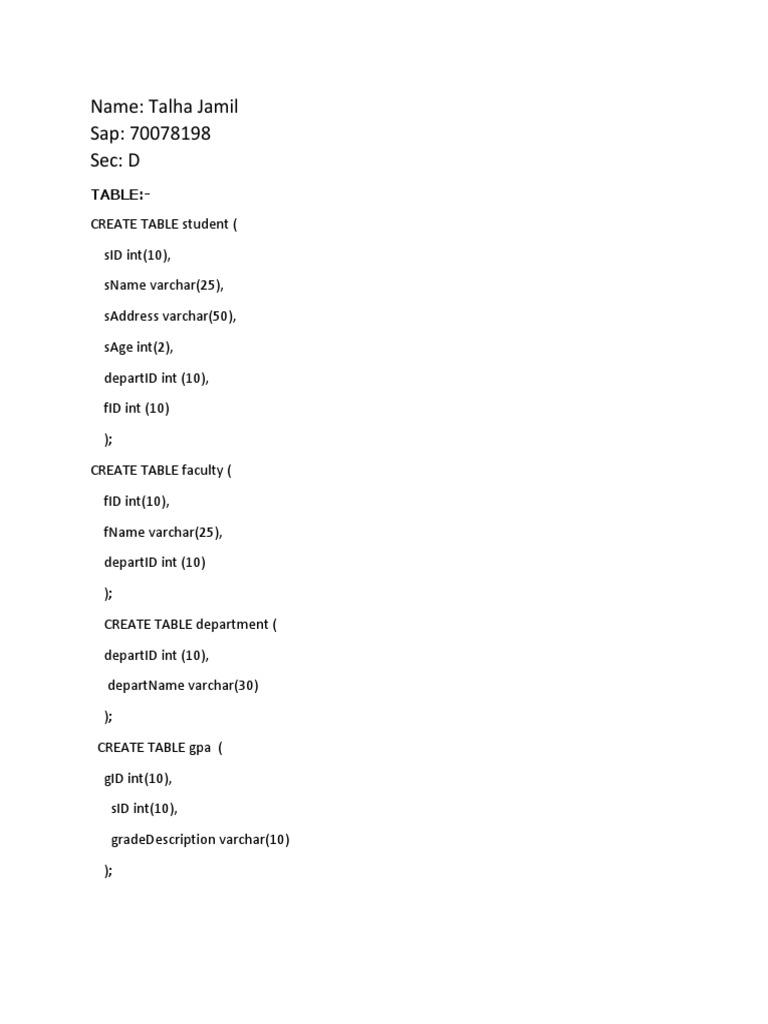 DBA Lab Ass 2 | PDF | Databases | Data Management DBA Lab Ass 2 | PDF | Databases | Data Management