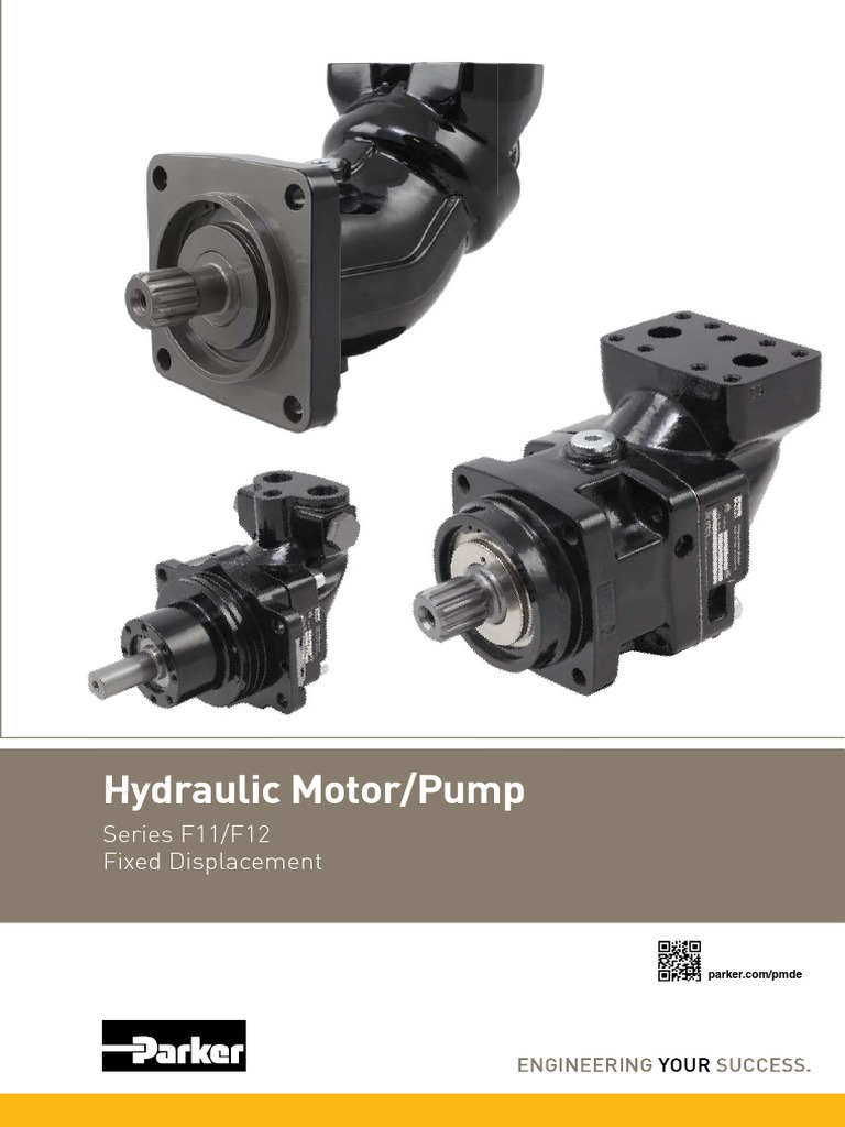 Parker Hidraulic F11 - F12 | PDF | Pump | Electric Motor