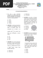 Simulado Caed 7 Ano | PDF | Geometria Elementar | Geometria Euclidiana