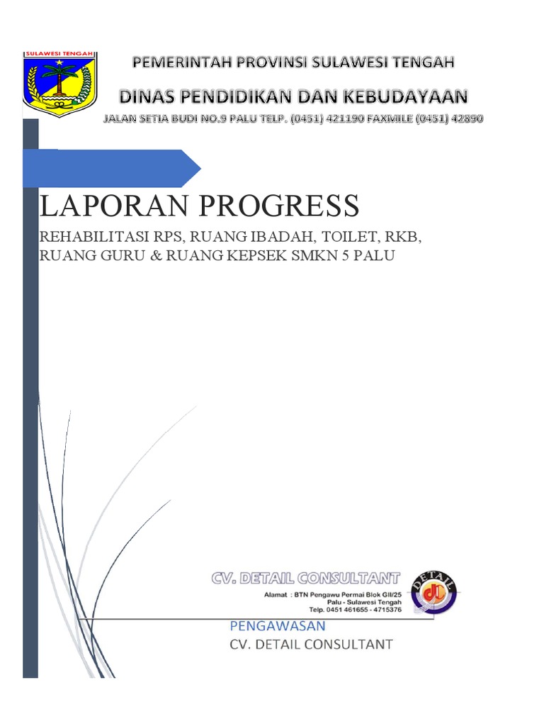 Laporan Progress SMKN 5 Palu | PDF