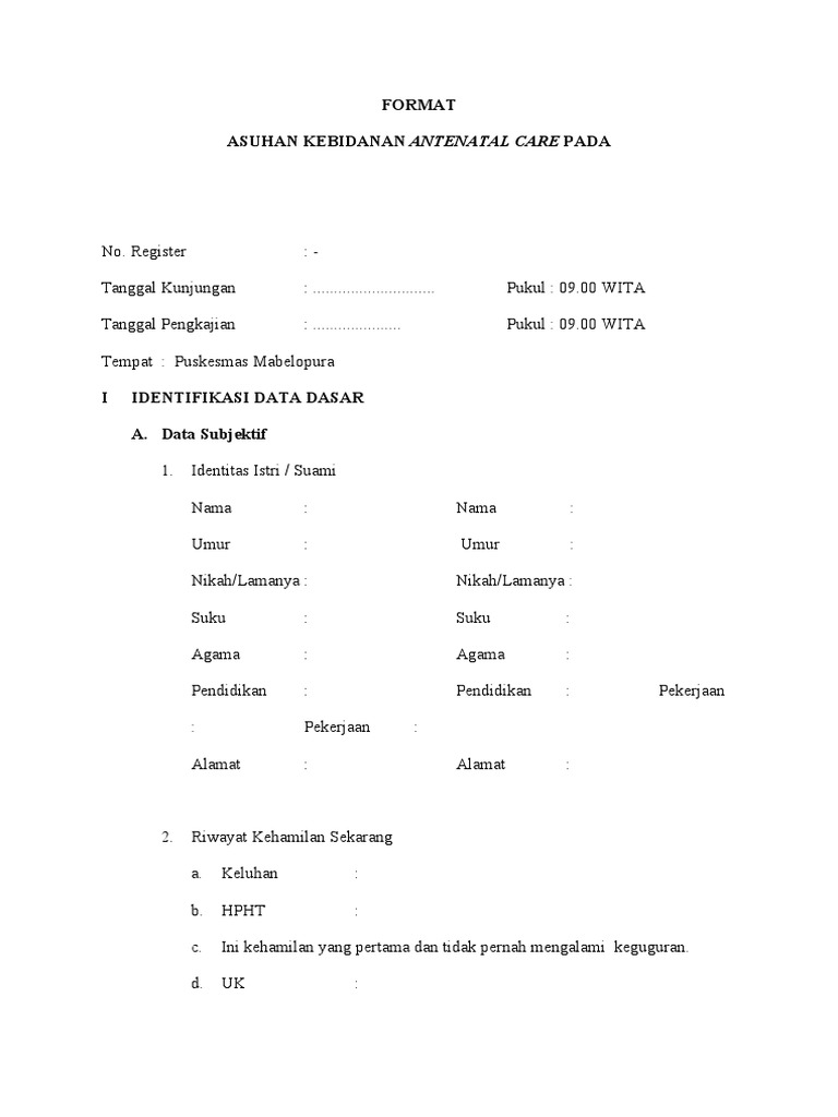 Format Anc Fiks | PDF | Kesehatan Holistik | Sains & Matematika