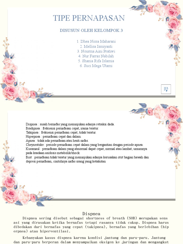 Tipe Pernapasan Kel 3 Tugas Bu Erni | PDF