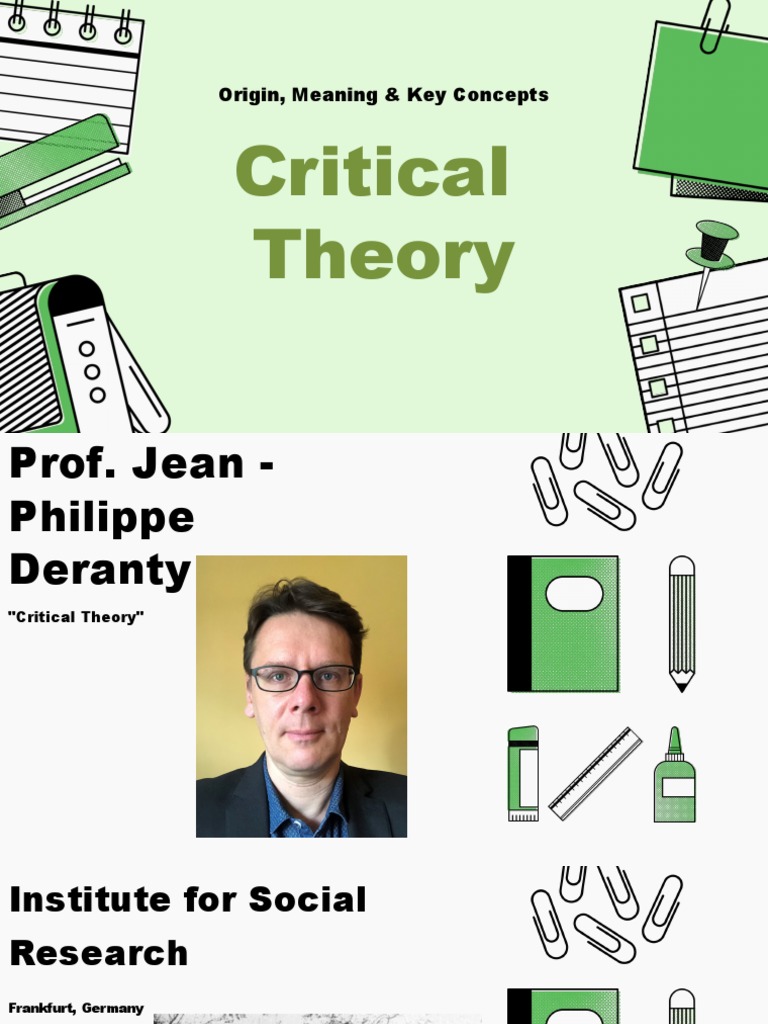 Group 7 Critical Theory With References and Lesson Plan | PDF