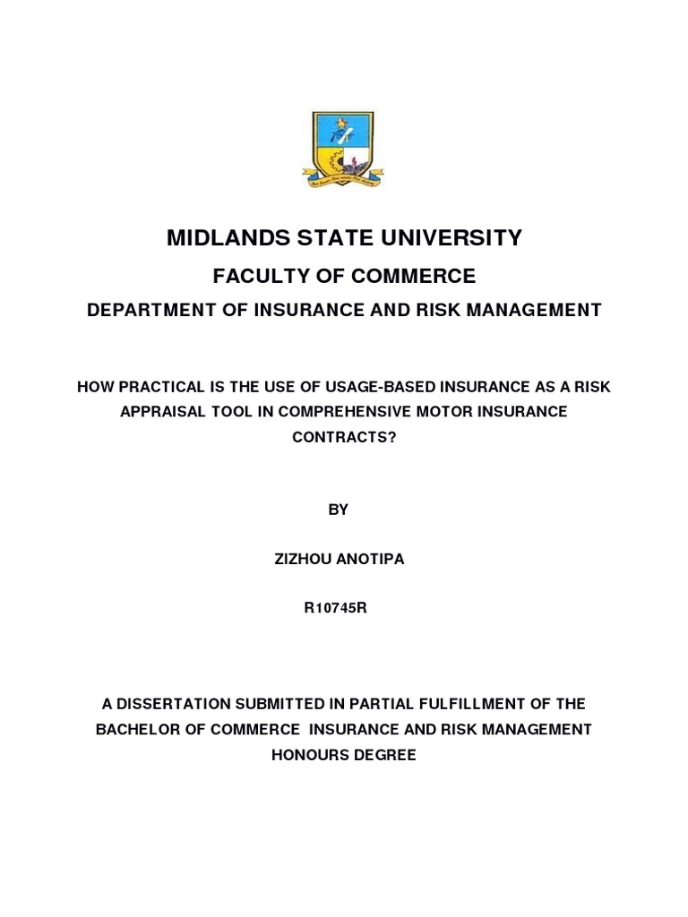Assessing the Practicality and Benefits of Usage-Based Insurance for ...