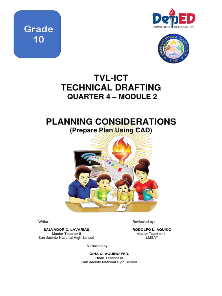 Grade 10 Technical Drafting Module 2 | PDF | Ventilation (Architecture ...