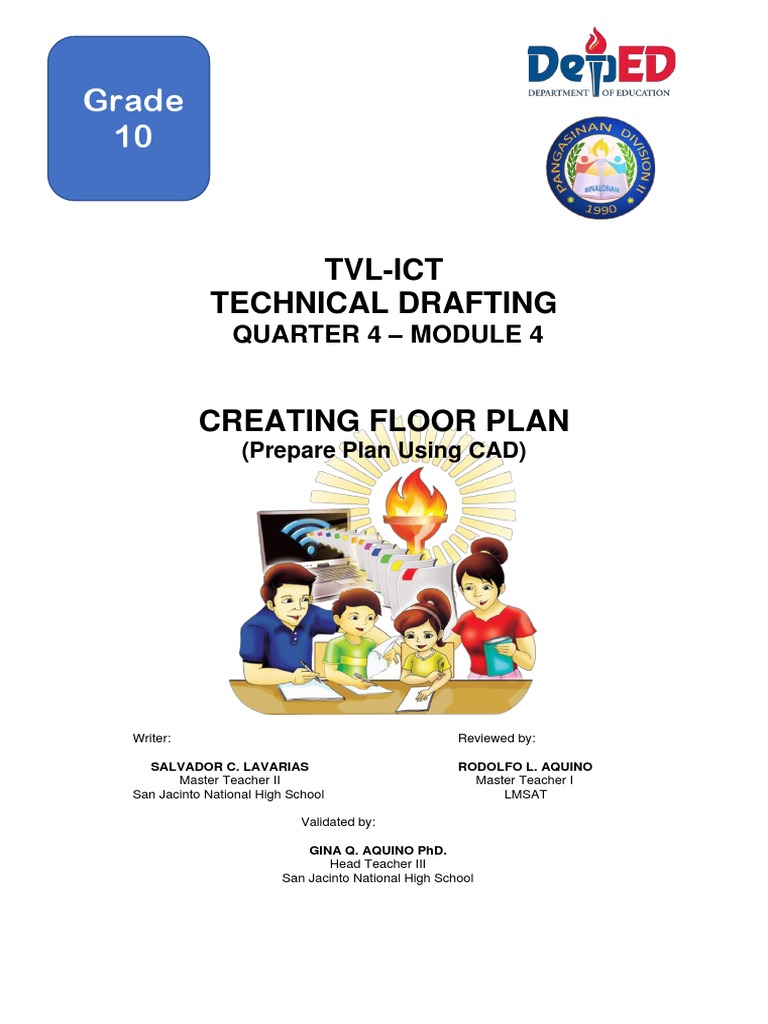 Q4 MODULE4 G10 Technical Drafting | PDF | Technical Drawing | Door