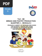 Grade 9: Tle-He Cookery Prepare Dessert and Sweet Sauces | PDF ...
