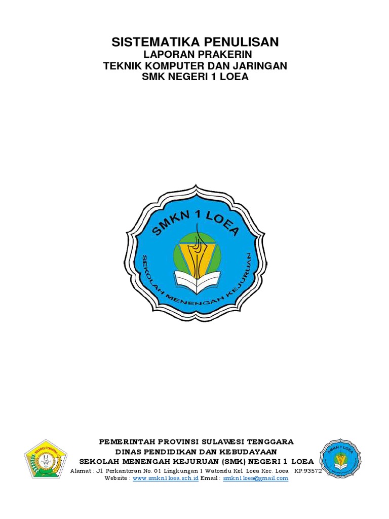 Panduan Laporan Prakerin SMK TKJ | PDF | Teknologi & Rekayasa