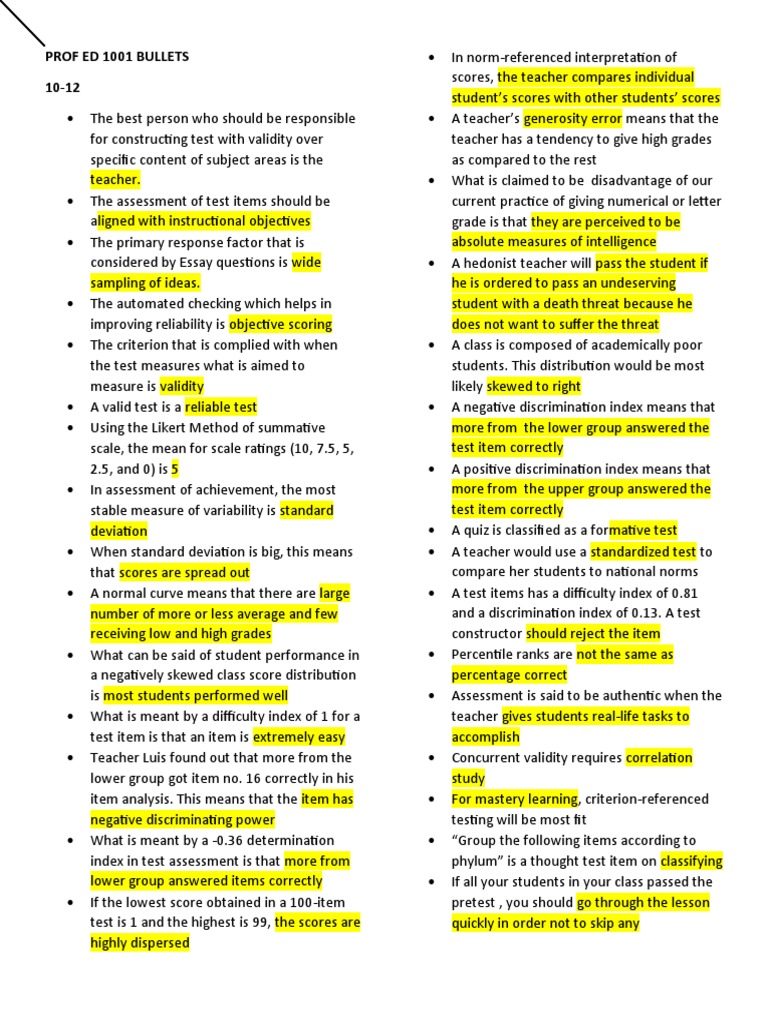 PROF ED Compilation | PDF | Curriculum | Teachers