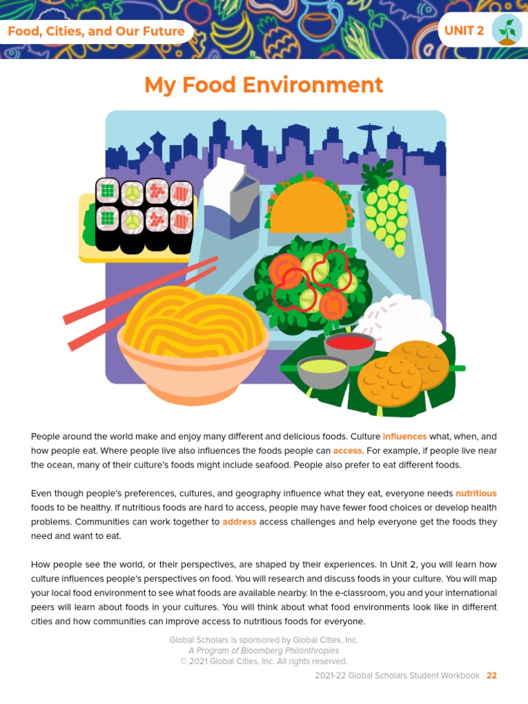 Workbook Global 2 | PDF | Foods | Food Security