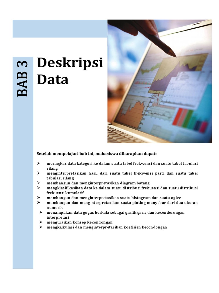 BAB 3 Deskripsi Data | PDF | Metode & Bahan Ajar