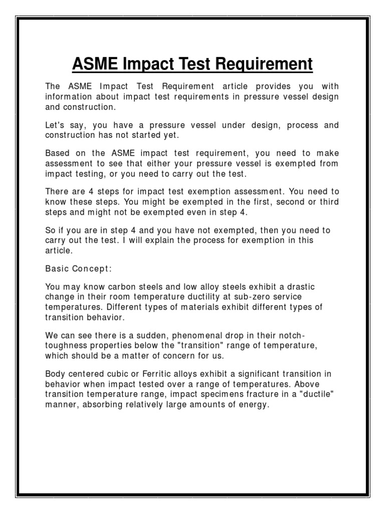 Impact Test Requirement | PDF | Ductility | Fracture