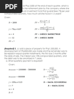 Solved Problems in Compound Interest | PDF | Interest | Compound Interest