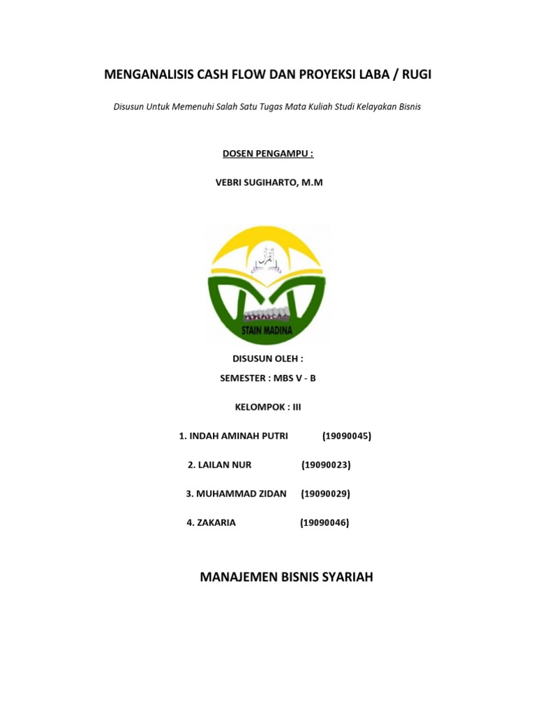 MENILAI KINERJA BISNIS MELALUI ANALISIS CASH FLOW DAN PROYEKSI LABA RUGI | PDF